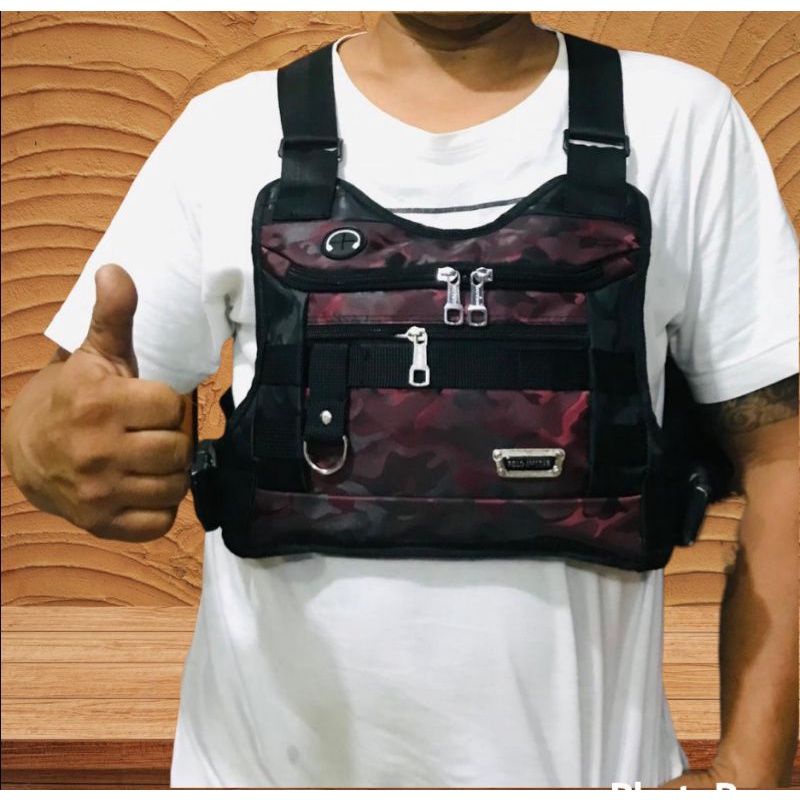Jual tas dada pria model terbaru 2024yg lagi viral bahan tebal jahitan ...