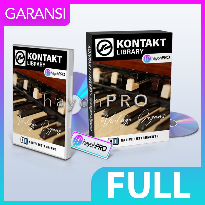 Jual Native Instruments Vintage Organs KONTAKT LIBRARY - WIN & MAC ...