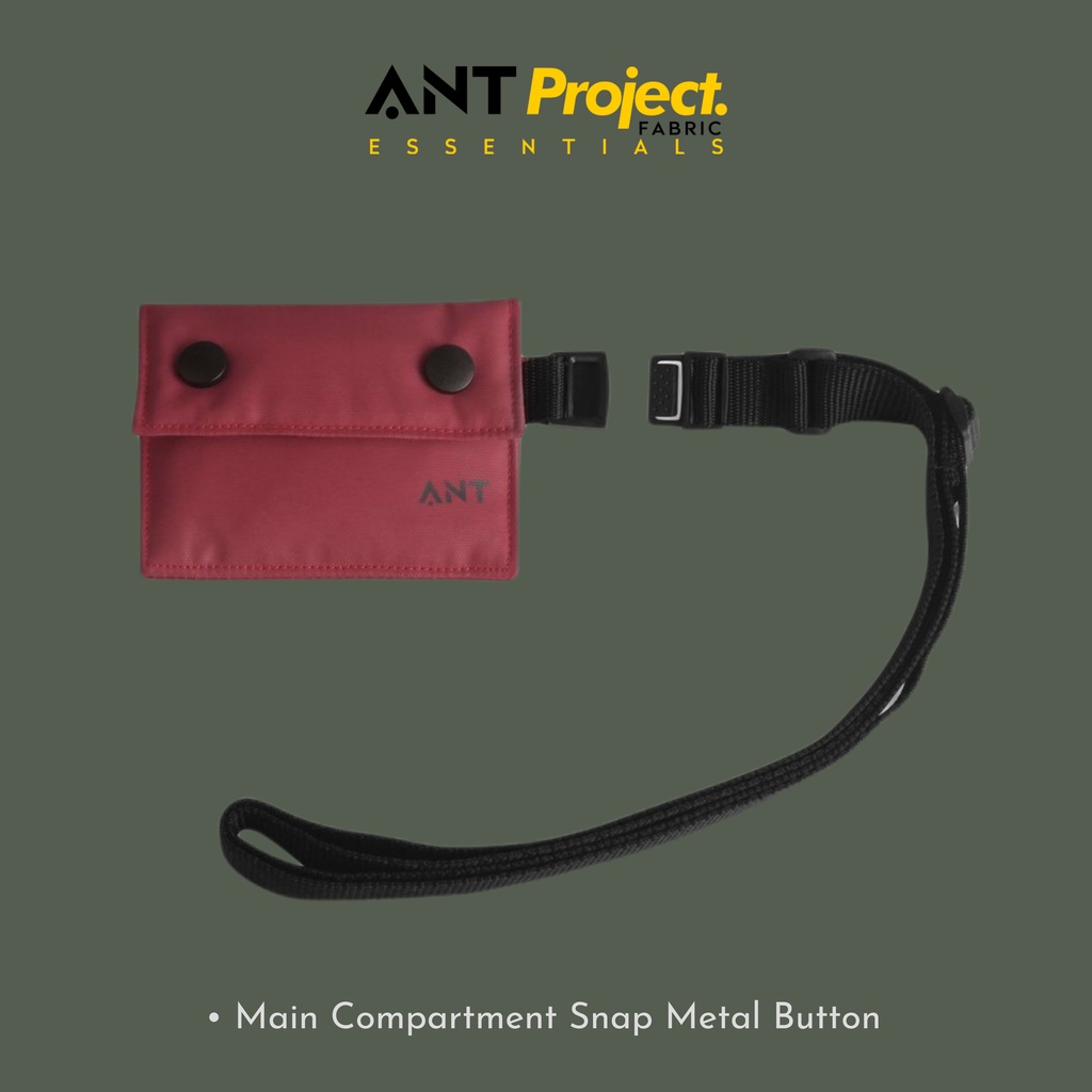 Jual ANT PROJECT - Neck Holder Hanging Wallet Dompet Kartu | Shopee ...