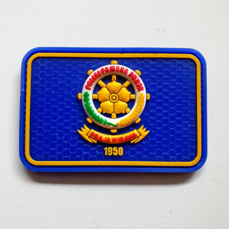 Jual patch rubber logo POL PP - SATPOL PP - POLISI PAMONG PRAJA ...
