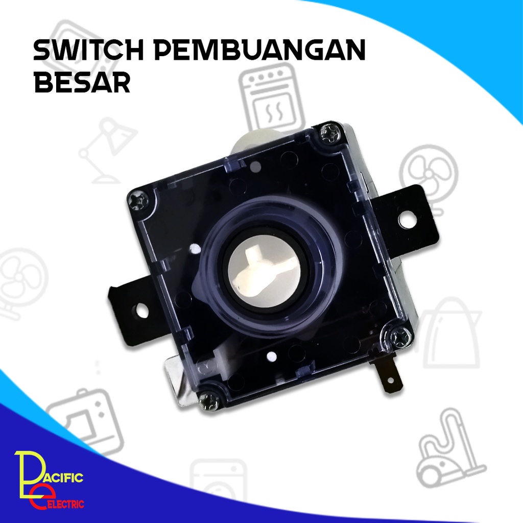 Jual SWITCH SELECTOR PEMBUANGAN MESIN CUCI BESAR UMUM SWITCH PEMBUANGAN ...