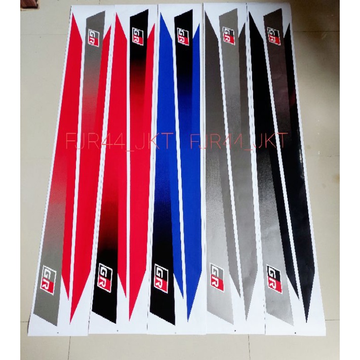 Jual sticker stiker gr fortuner 2022/ stiker fortuner 2022 / stiker ...