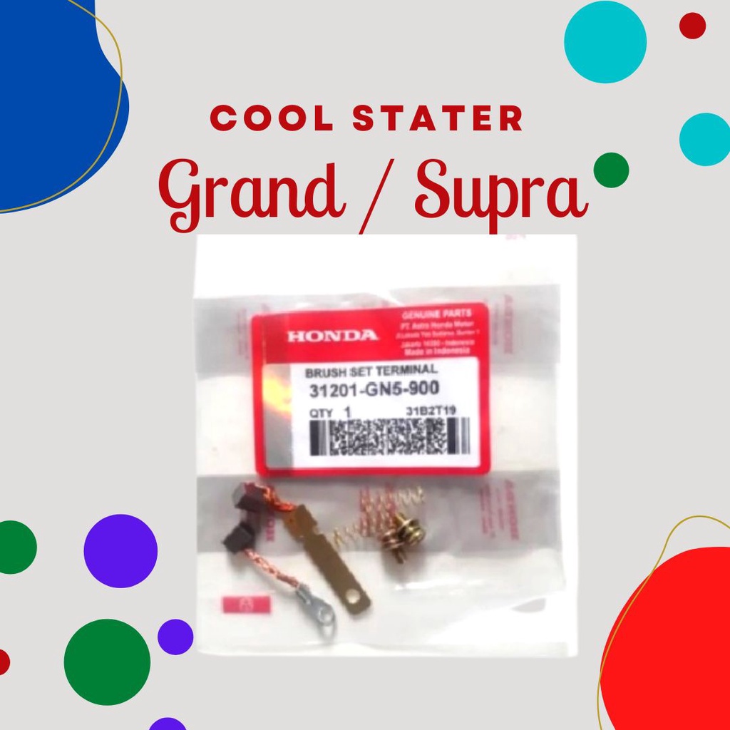 Jual Cool Starter / Stater Arang Dinamo Set HONDA GRAND/SUPRA/FIT GN5 ...