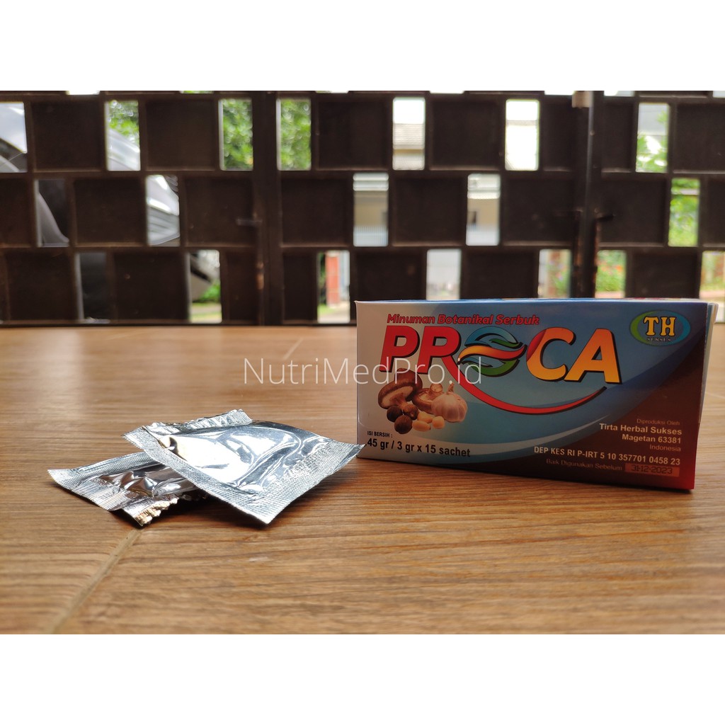Jual Proca by Bio TH Caps 40 /Sachet 15 gr x 3 (45 Gram) | Shopee Indonesia