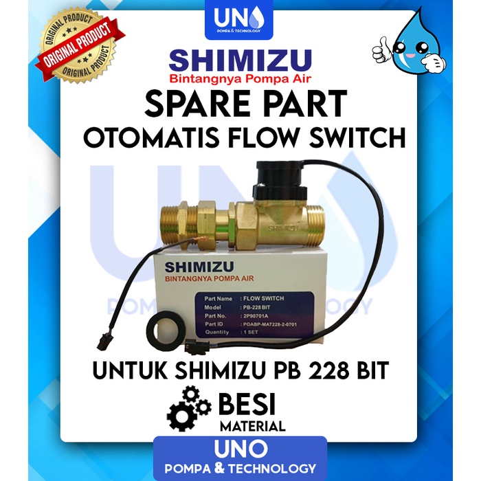 Jual Otomatis Flow Switch Shimizu Pompa Pendorong Air Booster PB 228 BIT / PB228BIT / PB-228 BIT ...