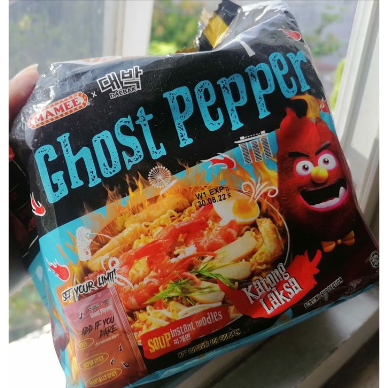 Jual HALAL RASA BARU GHOST PEPPER NOODLE MAMEE X DAEBAK | Shopee Indonesia