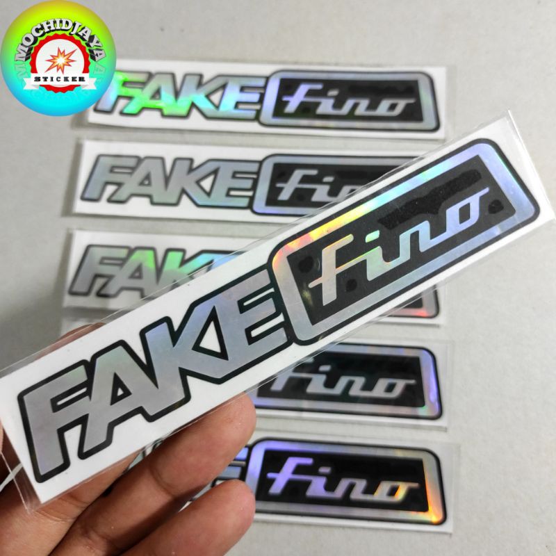 Jual Stiker cutting fake fino hologram sticker fake fino hologram ...
