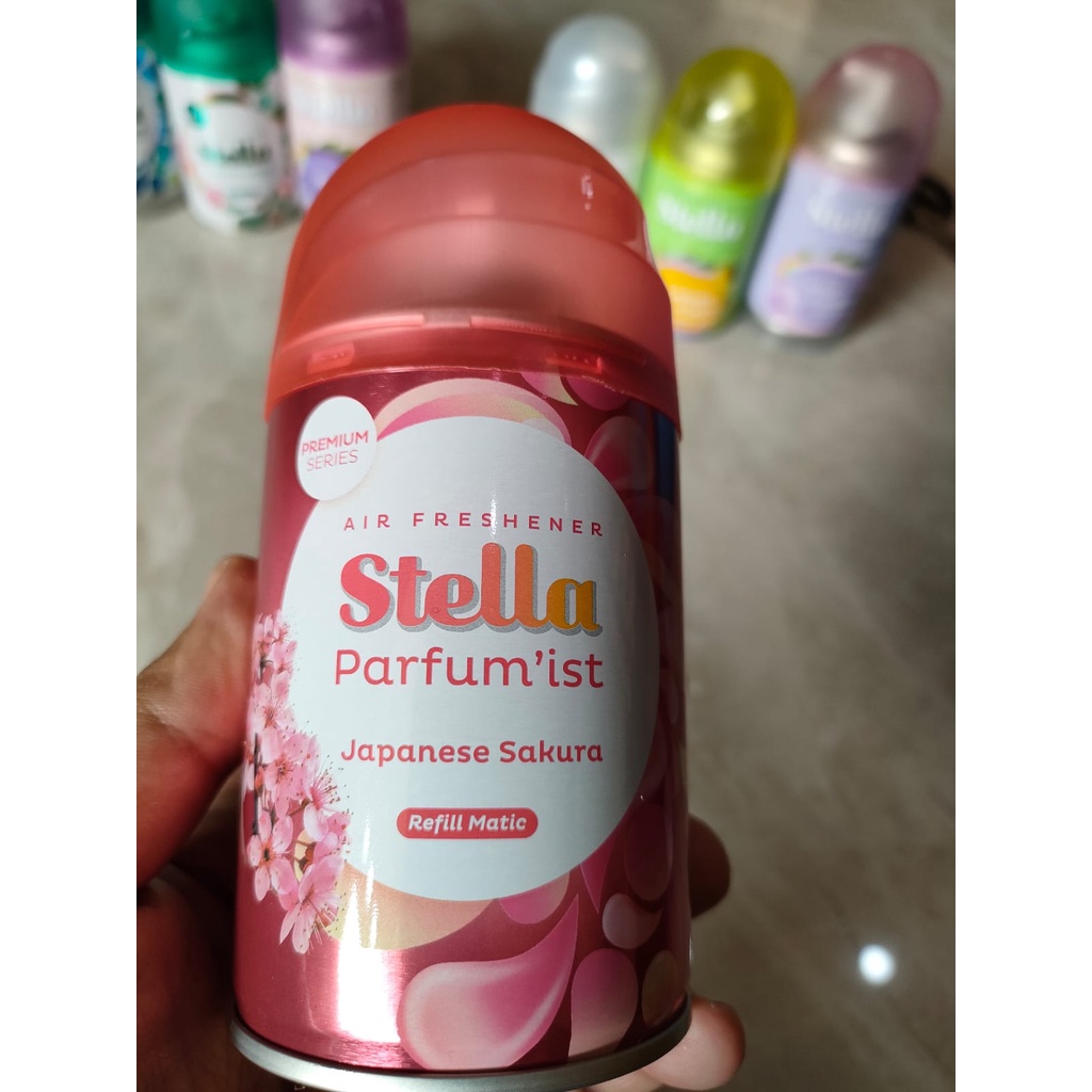 Jual STELLA Matic Refill 160/225ml Promo | Air Freshener | Pengharum ...
