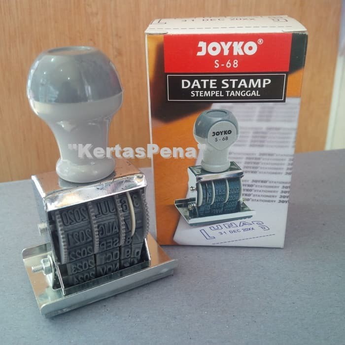 Jual STEMPEL TANGGAL CAP LUNAS / DATE STAMP / JOYKO S-68 | Shopee Indonesia