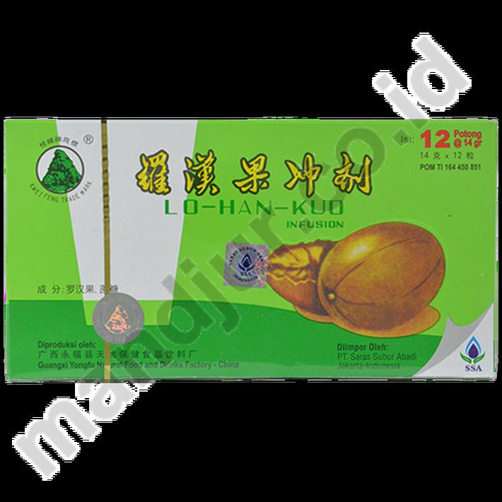 Jual LO HAN KUO INFUSION (RADANG TENGGOROKAN, PANAS DALAM, BATUK ...