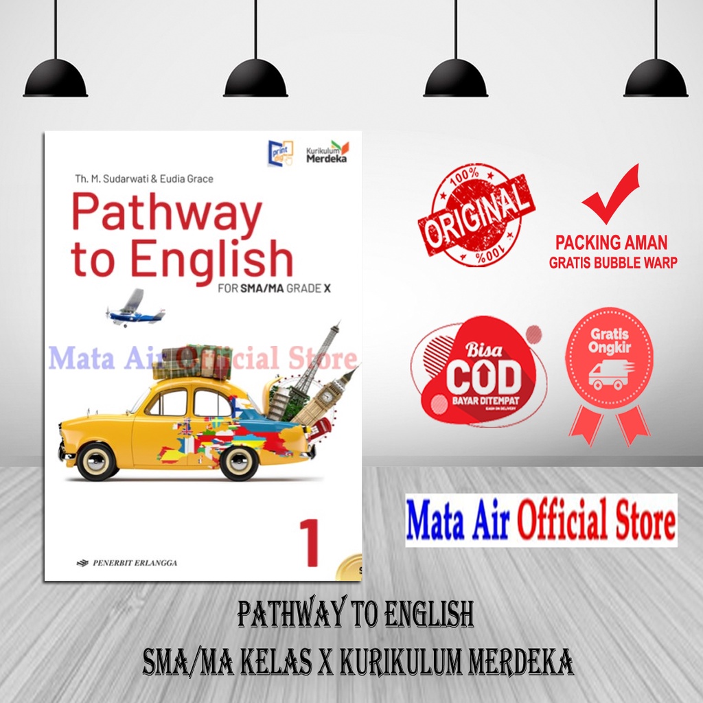 Jual PATHWAY TO ENGLISH SMA/MA KELAS 10 11 12 REVISI KURIKULUM MERDEKA - ERLANGGA | Shopee Indonesia