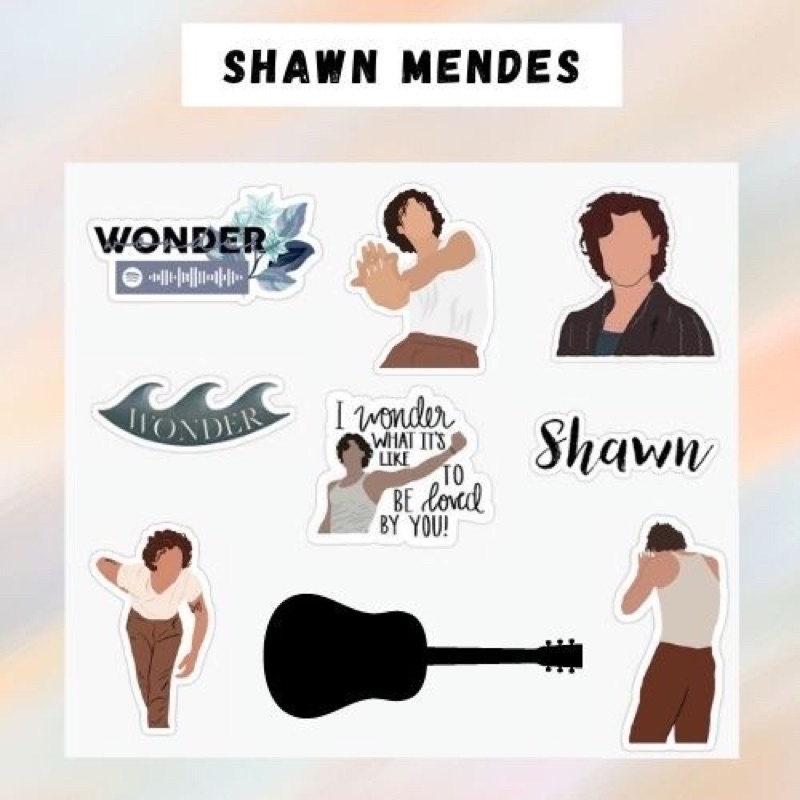 Jual SHAWN MENDES & CAMILA CABELLO STICKERS | aesthetic stickers shawn ...
