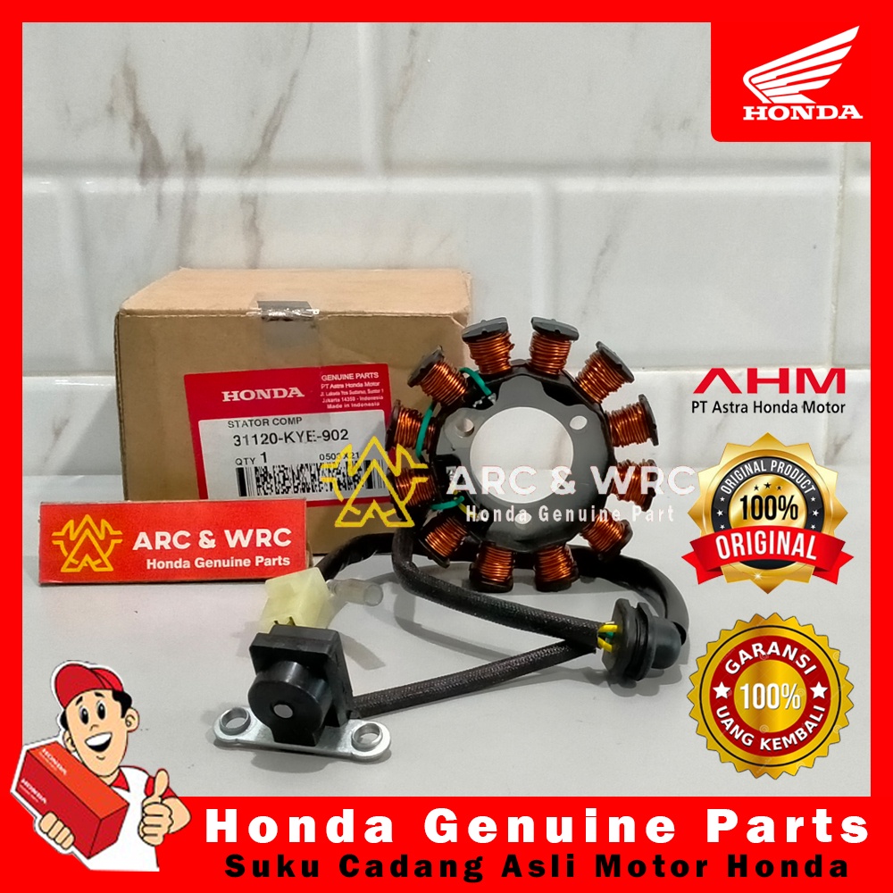 Jual Spull / Spul / Stator Comp Honda MegaPro Mega Pro 2010 // 31120KYE902 | Shopee Indonesia