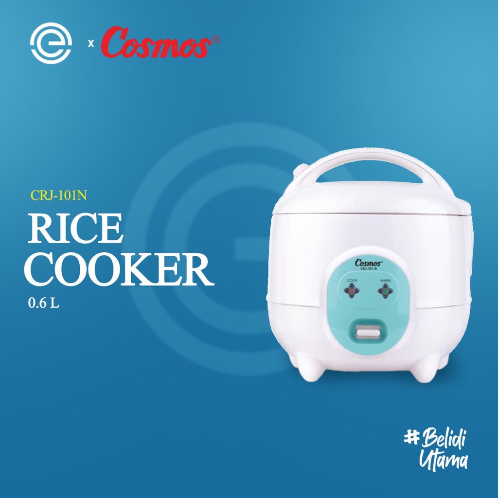 Jual COSMOS Rice Cooker 0.6 Liter CRJ-101N | Shopee Indonesia