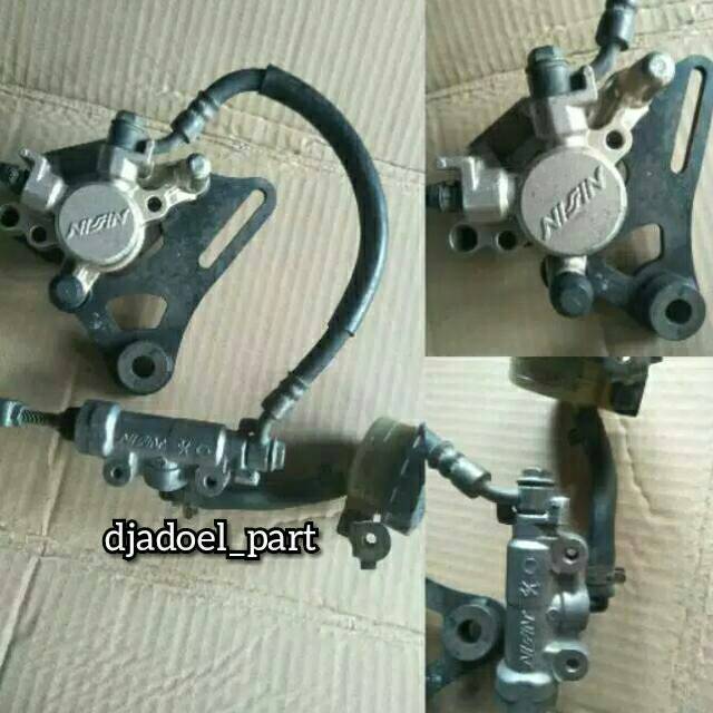 Jual Master Kaliper Rem Cakram Belakang Satria fu Original | Shopee Indonesia