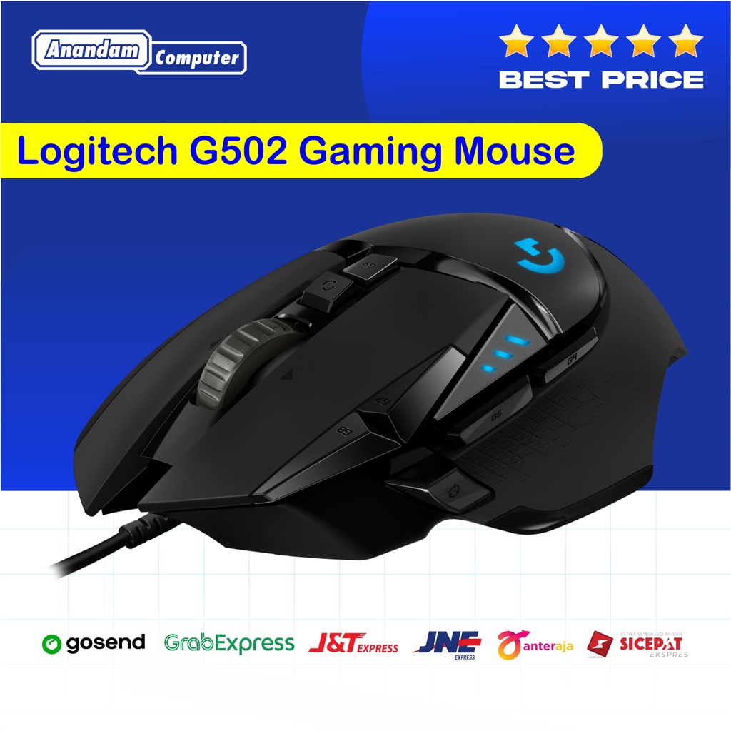 Jual Logitech G502 Wireless Lightspeed Hero Sensor Gaming Mouse ...