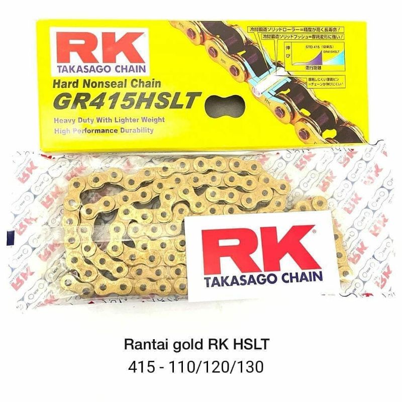 Jual RANTAI RK TAKASAGO CHAIN 415 HSLT 110/120/130L | Shopee Indonesia