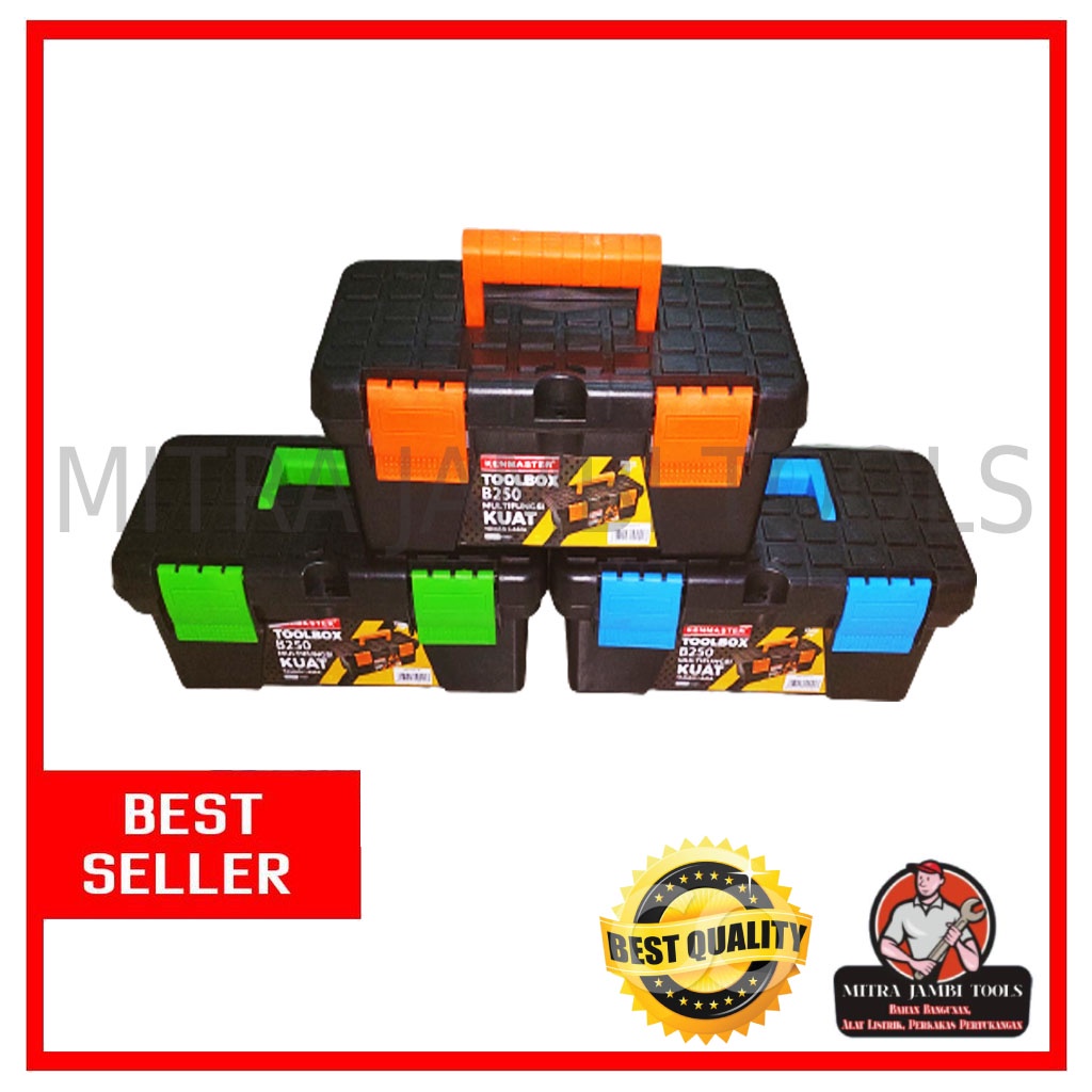 Jual KOTAK PENYIMPANAN BARANG / TOOLBOX ALAT KENMASTER MINIMALIS ...