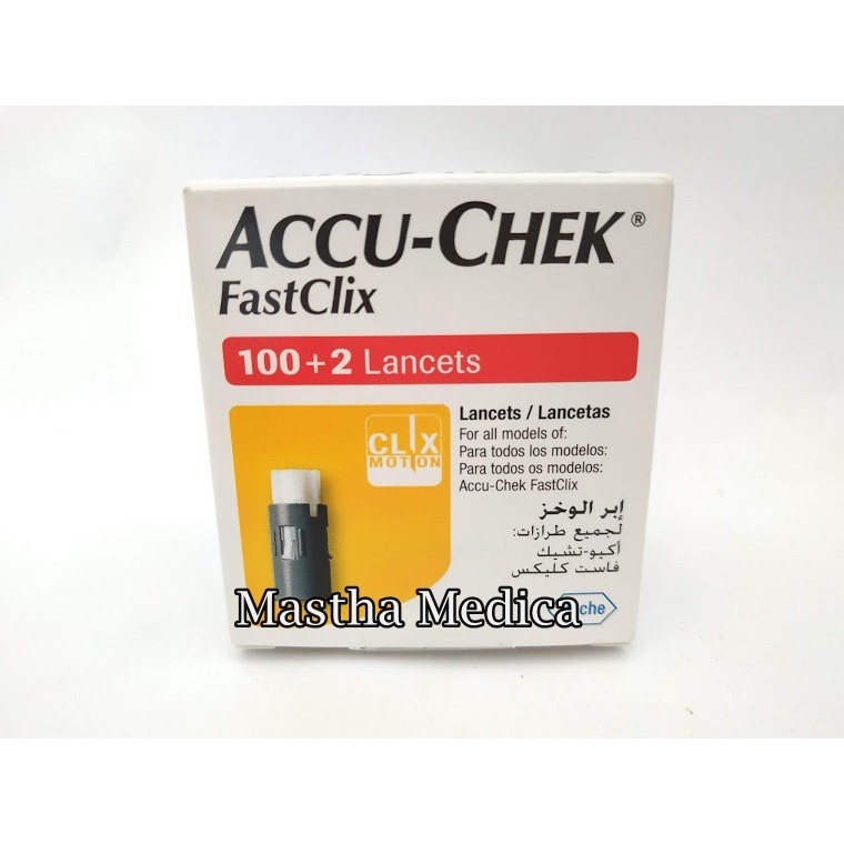 Jual Accu-Chek FastClix Lancet Accu Check Fast Clix 100 2 Lancets ...