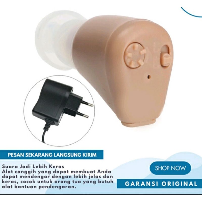Jual Alat Bantu Dengar Pendengaran Telinga Tua Tuli Budek Hearing Aid Wireless Tanpa Kabel ...