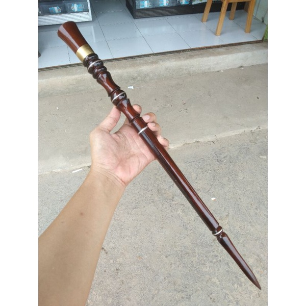 Jual TONGKAT KOMANDO / TONGKAT KOMANDO UKIR / TONGKAT KOMANDO KAYU ULIN ...