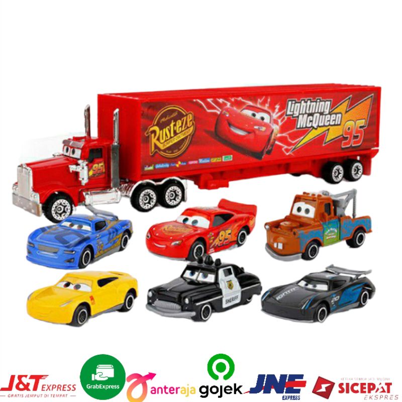Jual miniatur mobil cars diecast cars mc queen | Shopee Indonesia