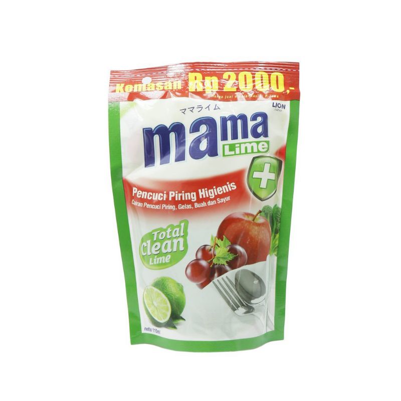 Jual MAMA LIME REFILL TOTAL CLEAN LIME & MINERAL SALT 115ml | Shopee ...