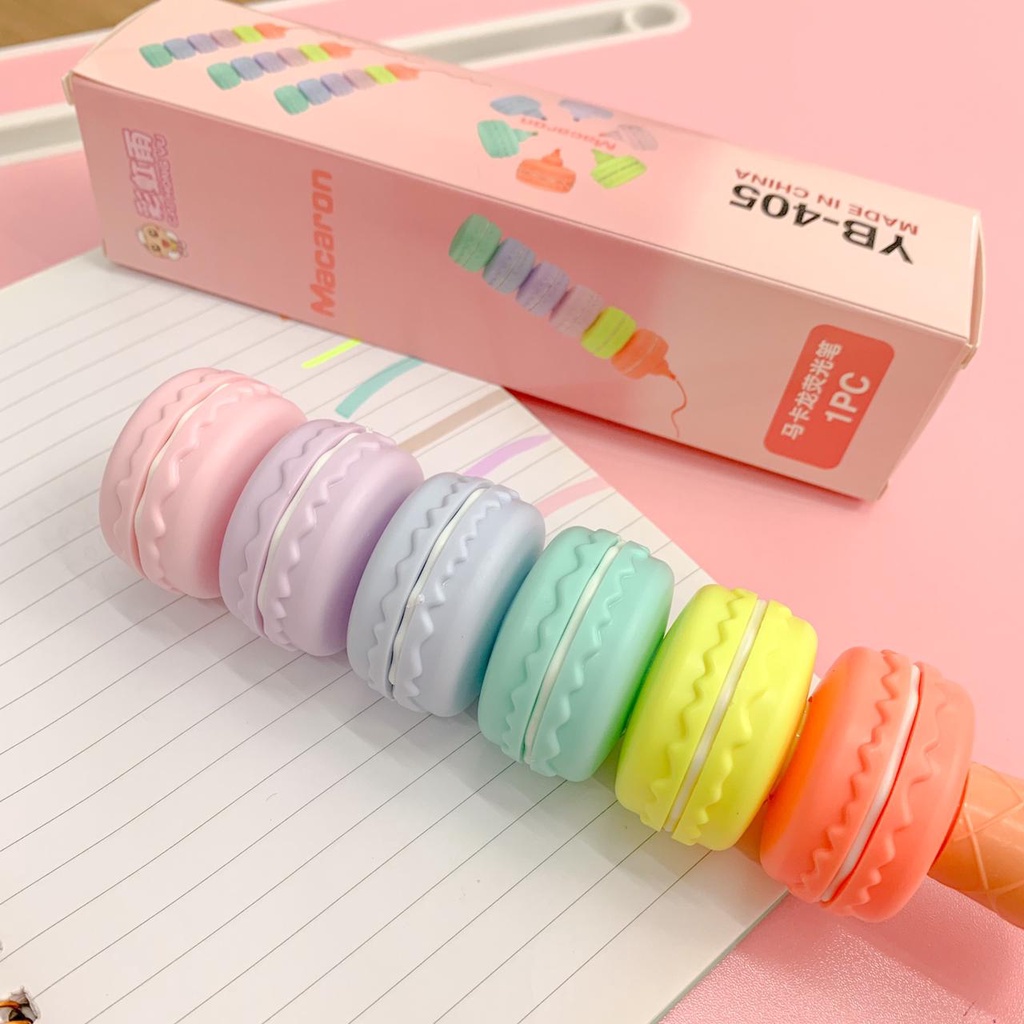 Jual STABILO MACAROON 1 SET (5 WARNA) MURAH dan UNIK LUCU COD PENGINGAT ...