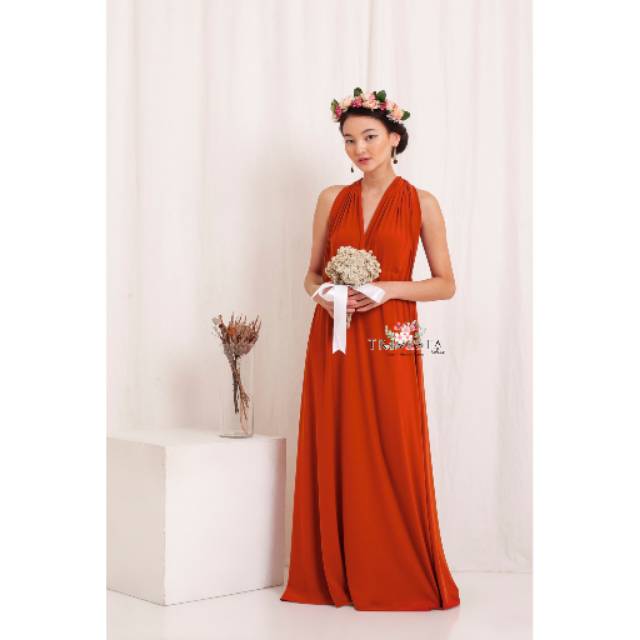 Jual Trivesta Robes - Merah Bata / Brick | Multiway Infinity ...