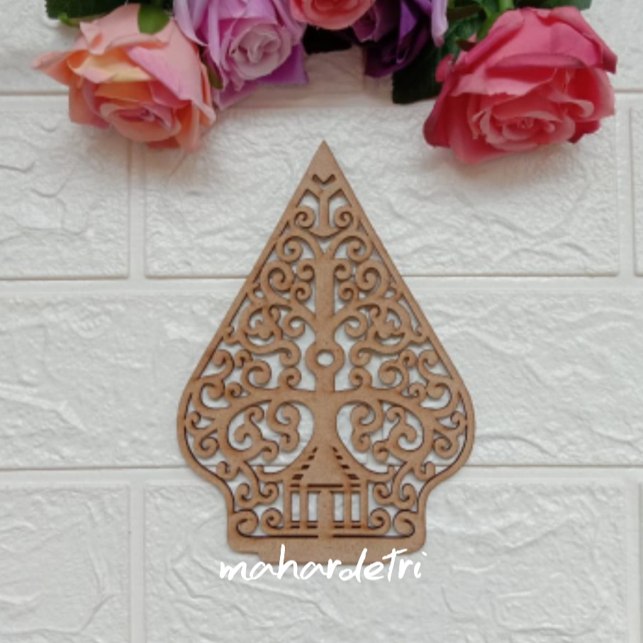 Jual Gunungan Wayang Model A dari Bahan MDF | Shopee Indonesia