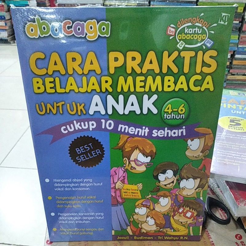 Jual ABACAGA CARA PRAKTIS BELAJAR MEMBACA UNTUK ANAK 4-6 TAHUN CUKUP 10 ...