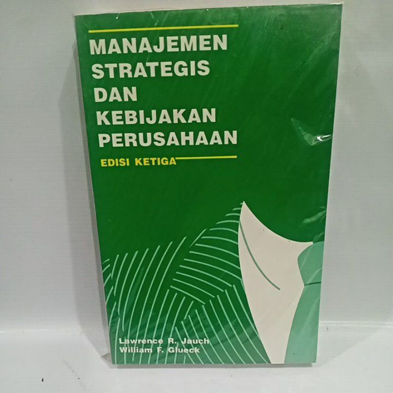 Jual Buku Original Manajemen Strategis Dan Kebijakan Perusahaan Edisi