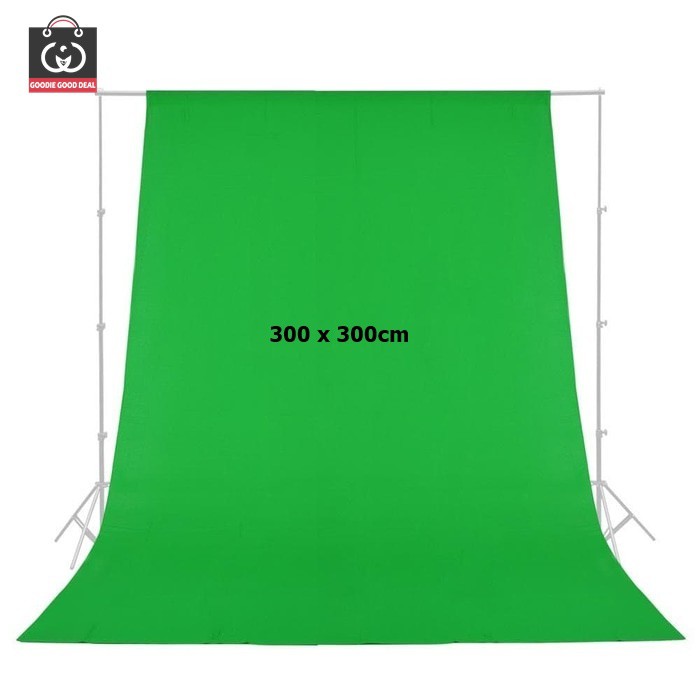 Jual Kain Backdrop Studio Fotografi Cotton Textile Cloth Greenscreen ...