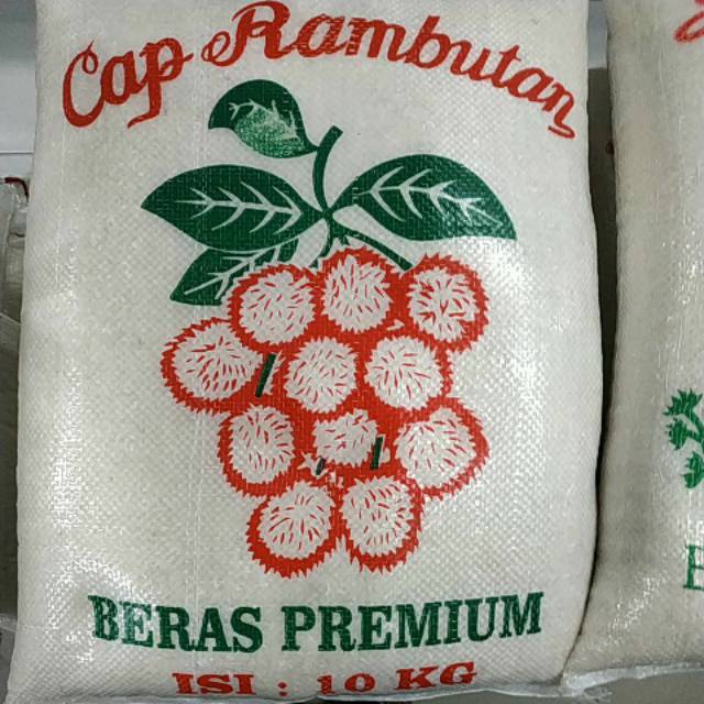 Jual Beras cap rambutan 10kg | Shopee Indonesia