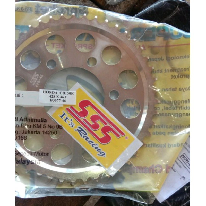 Jual GEAR BELAKANG SSS ALL TIPE SIZE tipe 428 415 | Shopee Indonesia