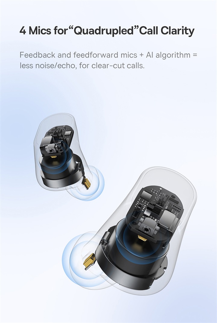 Jual Baseus Bowie WM05 True Wireless Bluetooth Earphone Earbuds TWS ANC ...