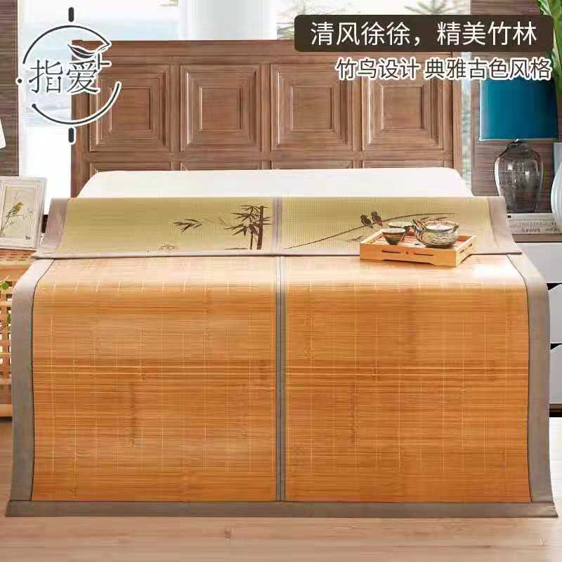 Jual TIKAR BAMBU TATAMI LIPAT MOTIF IMPORT KUALITAS PREMIUM 180x200cm ...