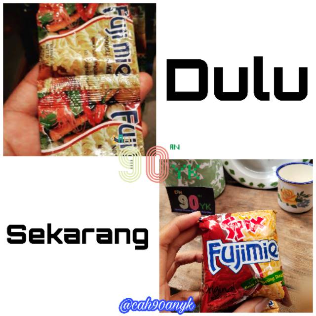 Jual Spix FUJIMIE Merah Original. Jajanan Ciki Mie JADUL Anak 90an ...