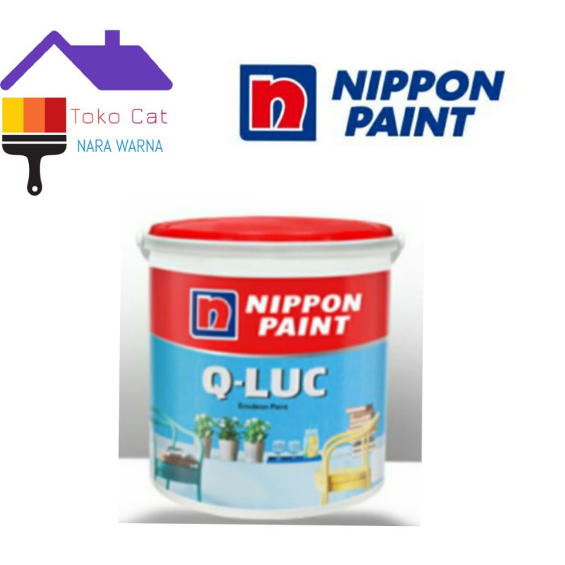 Jual Nippon Q'luc Qluc Cat Tembok Interior Ekonomis All Warna Ready Mix ...