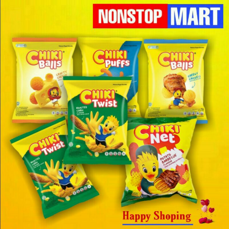 Jual CHIKI all varian rasa 40-75gr | Shopee Indonesia
