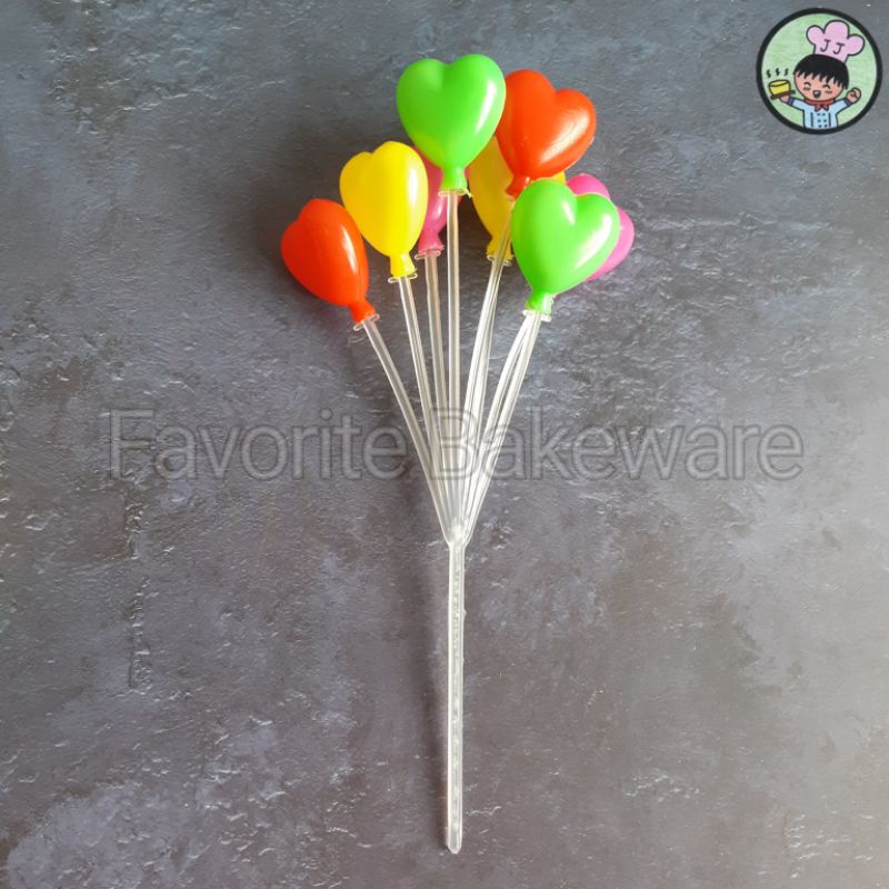 Jual Topper Cake Birthday Balloon Hiasan Kue Tart Ulang Tahun Balon ...
