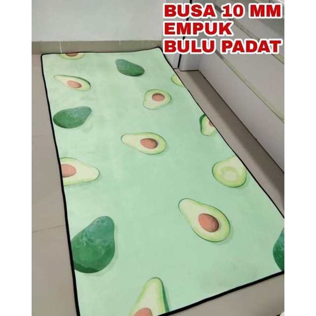 Jual karpet lembut uk 200x100 anti slip tebal 10mm | Shopee Indonesia