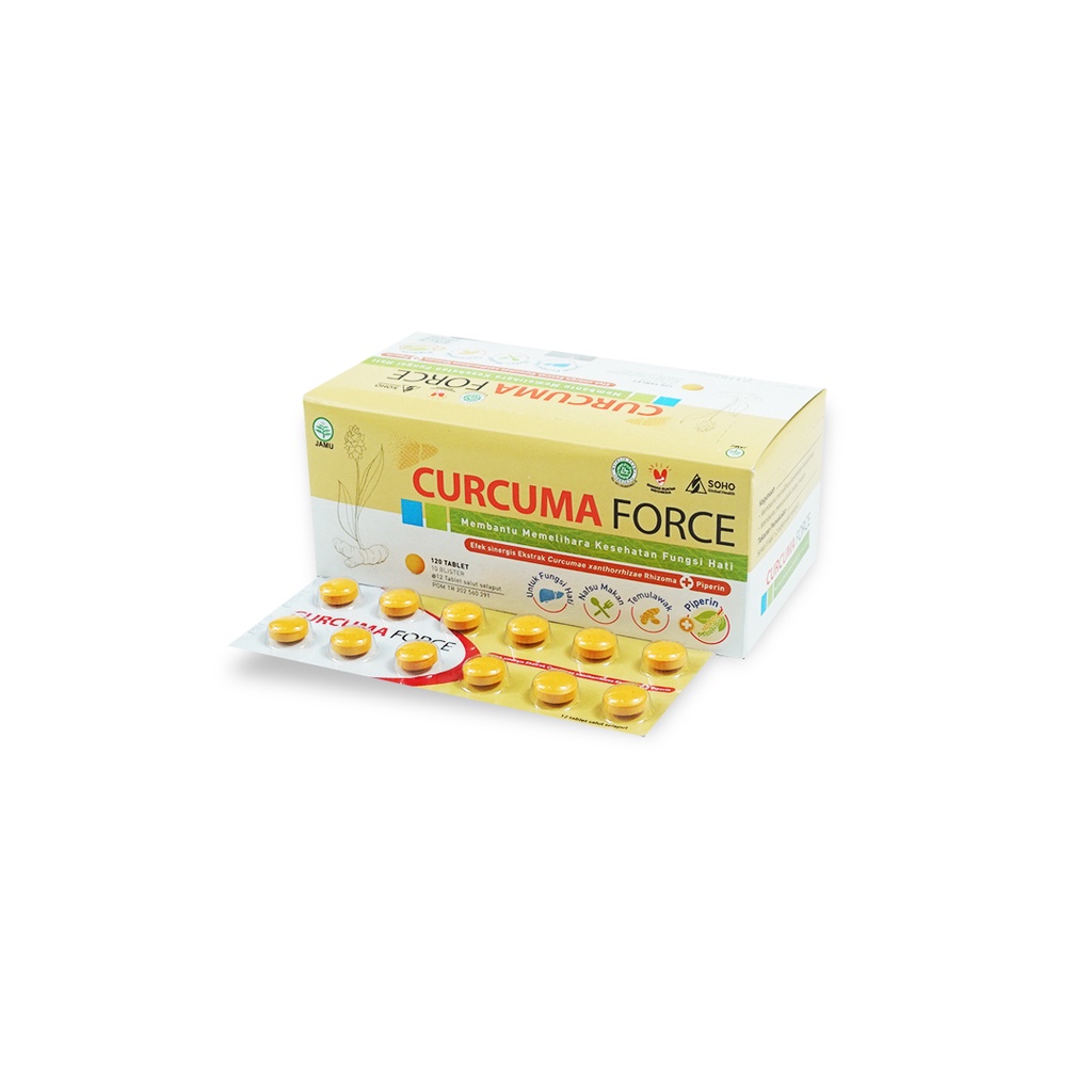 Jual Curcuma Force 12 Tablet (Suplemen) | Shopee Indonesia