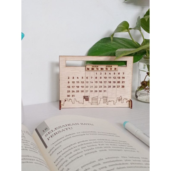 Jual Perpetual Calender / Kalender Abadi / Kalender Meja / Kalender ...