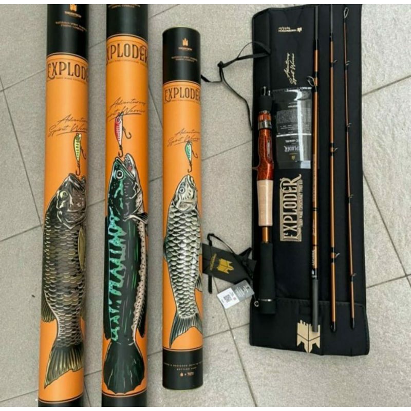 Jual JORAN TRIDENTECH EXPLODER TRAVEL ROD - 604ML / 683ML / 653H ...
