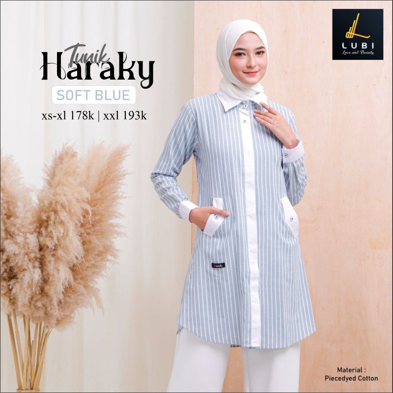 Jual Atasan Tunik Haraky dari Lubi | Shopee Indonesia