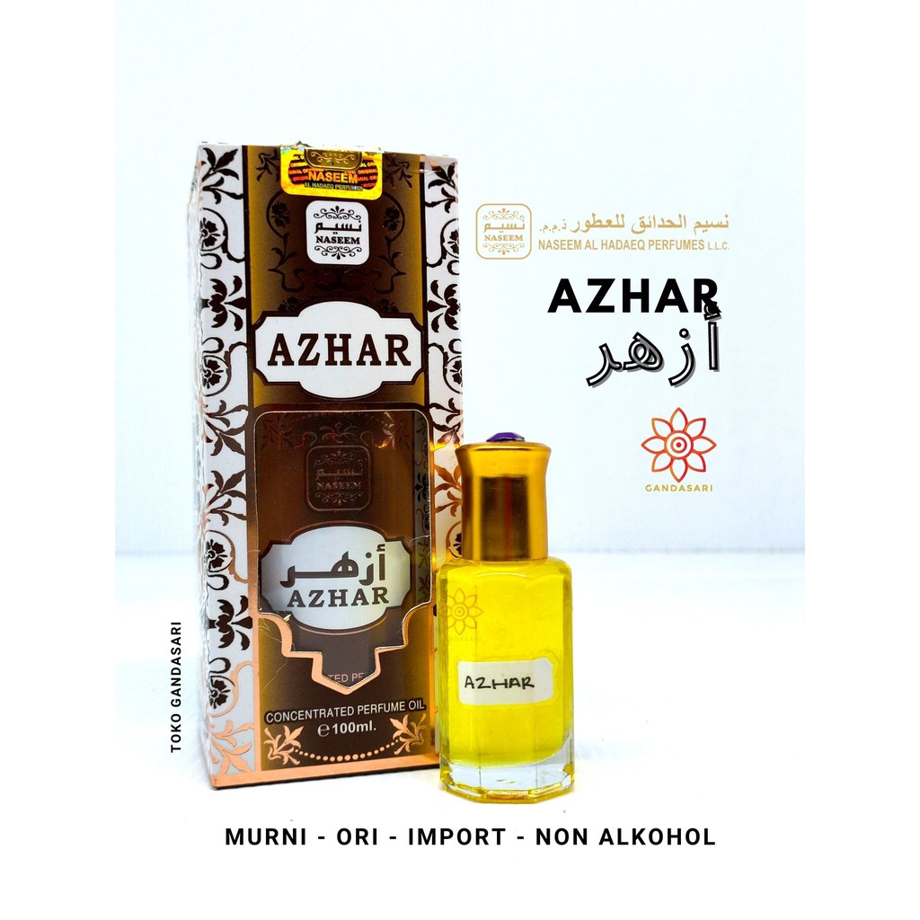 Jual Bibit Parfum NASEEM AZHAR Ori IMPORT UAE Arab Saudi Minyak Wangi ...