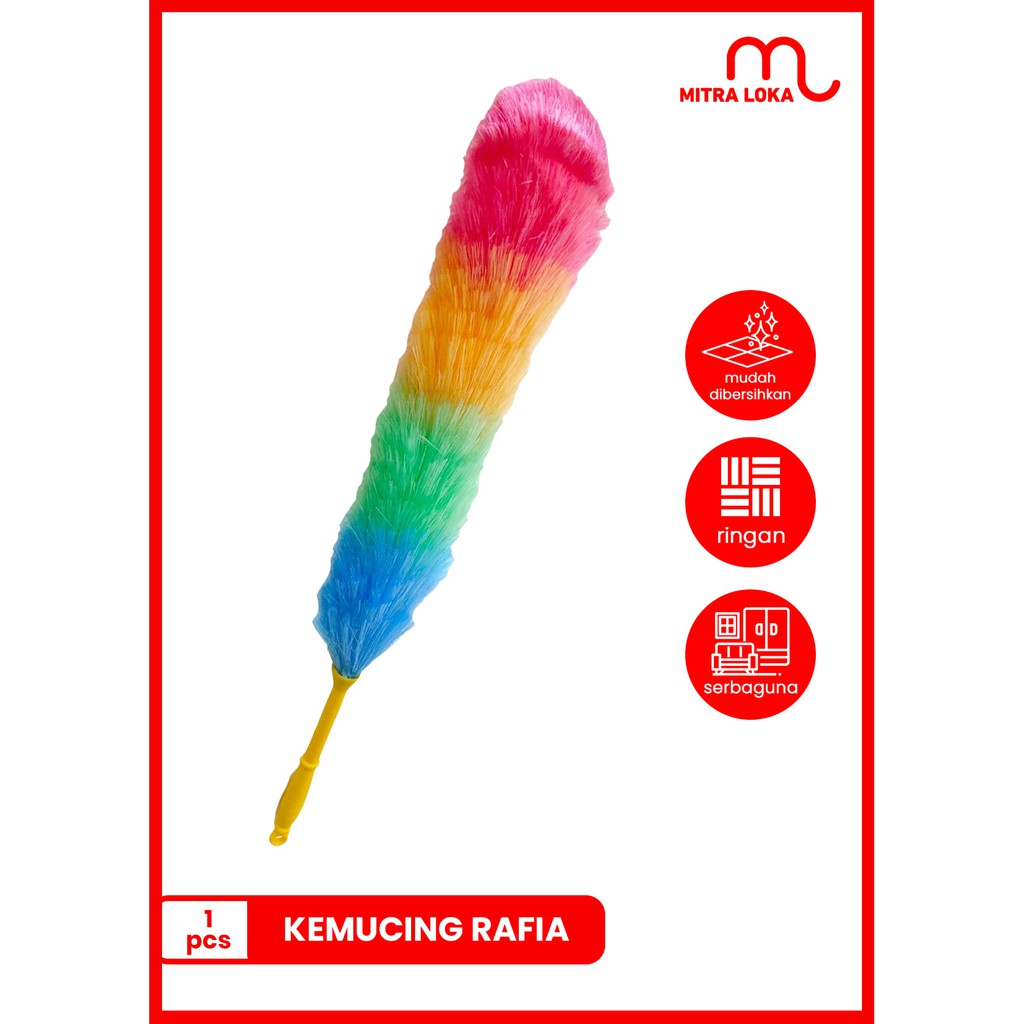 Jual Mitra Loka Kemoceng Microfiber Sulak Kemoceng Rafia Kemucing ...