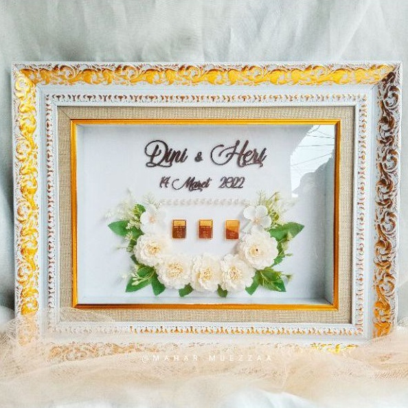 Jual MAHAR FRAME MAHAR PIGURA / FIGURA MAHAR EMAS BATANG LOGAM MULIA ...