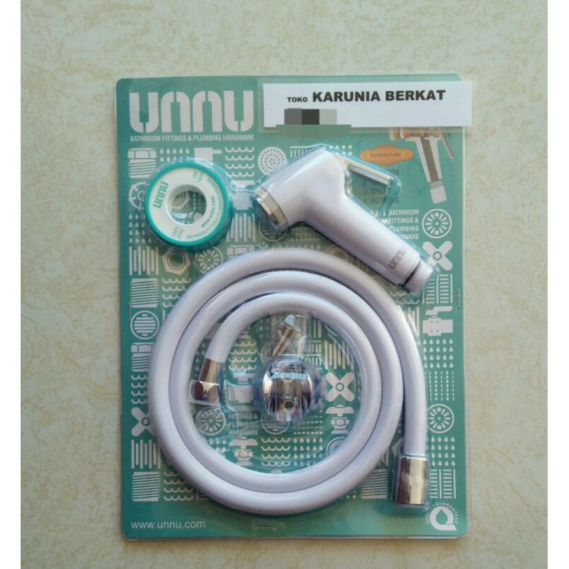 Jual Jet Shower Unnu Putih | Shopee Indonesia